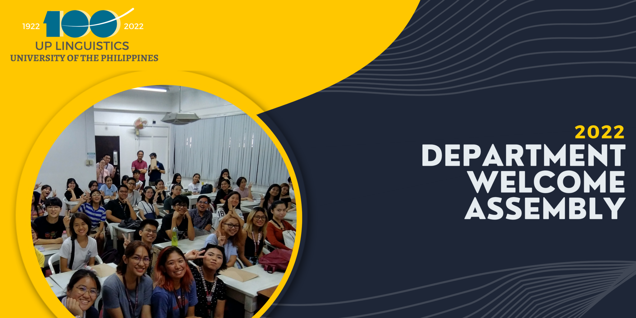 Department Welcome Assembly (Undergraduate) - Department of Linguistics ...