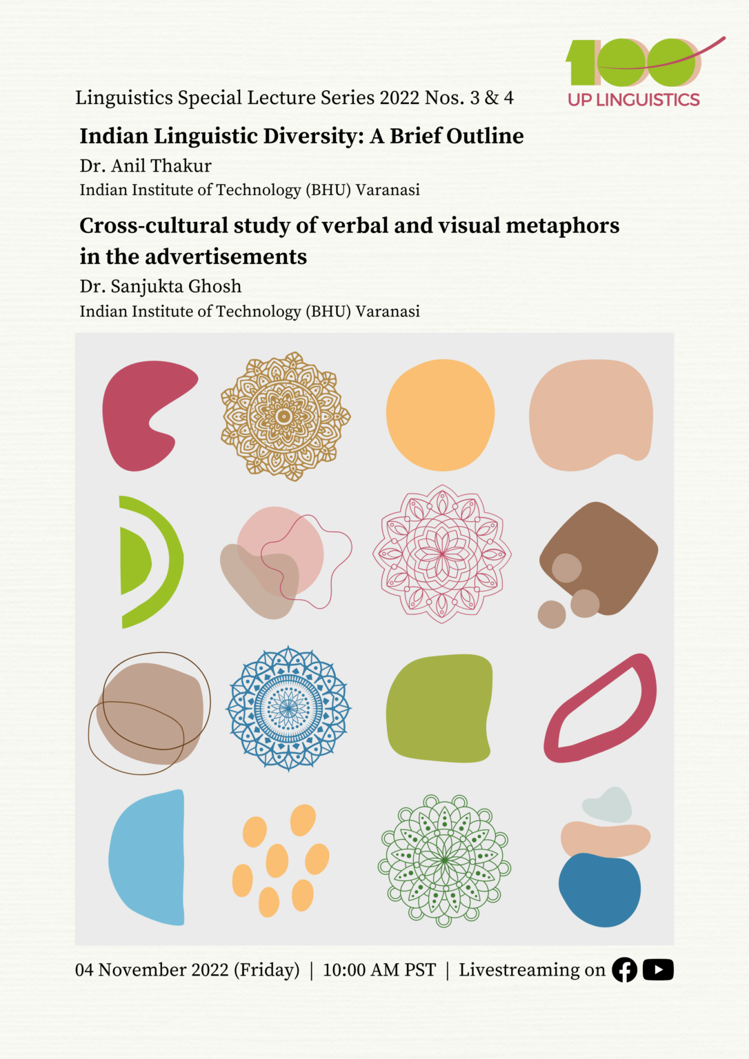 Linguistics Special Lecture Series 2022 Nos. 3 & 4 - Department of ...