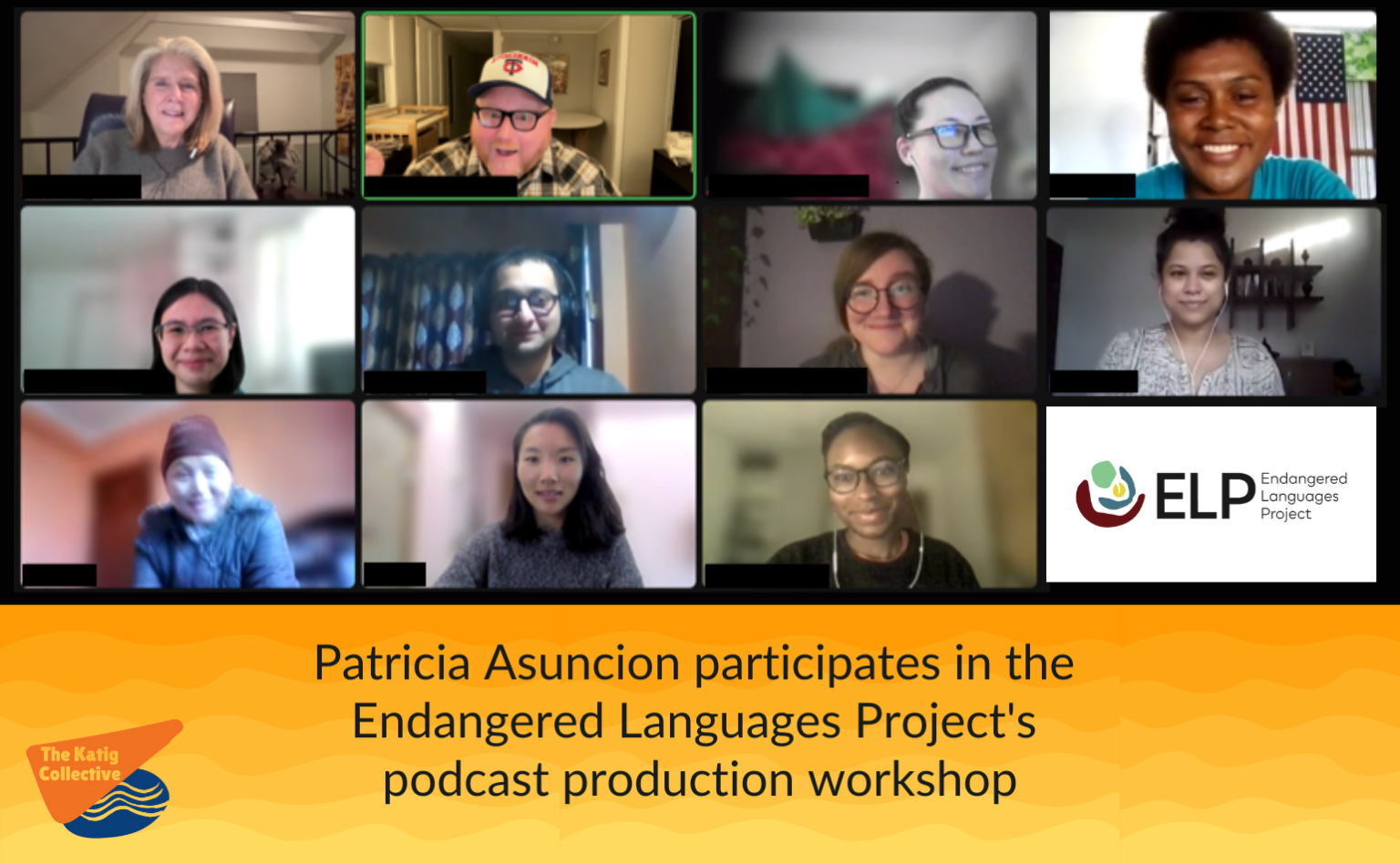 The Katig Collective participates in a podcasting workshop - Department ...