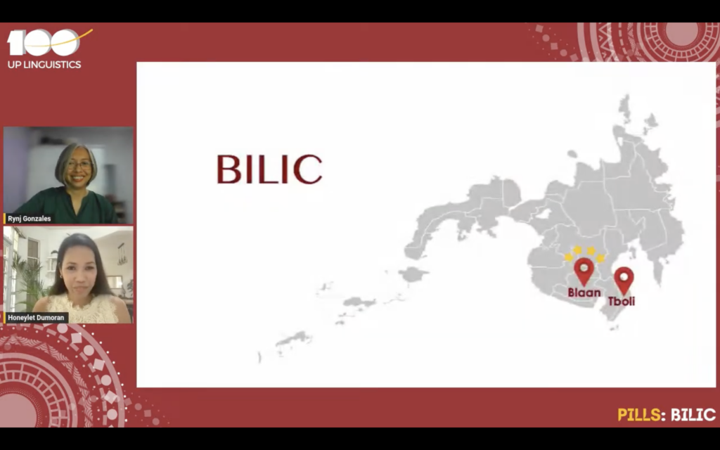 Honeylet Dumoran on the possible directions of Bilic research ...