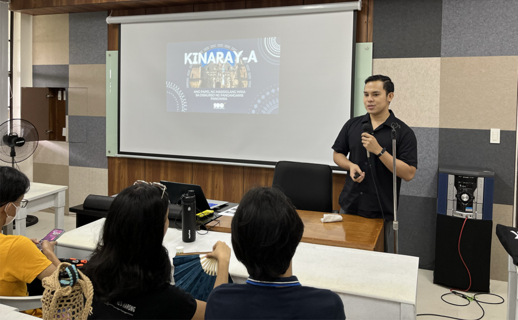 Noah Cruz on the role of vigorous languages vis-a-vis language ...