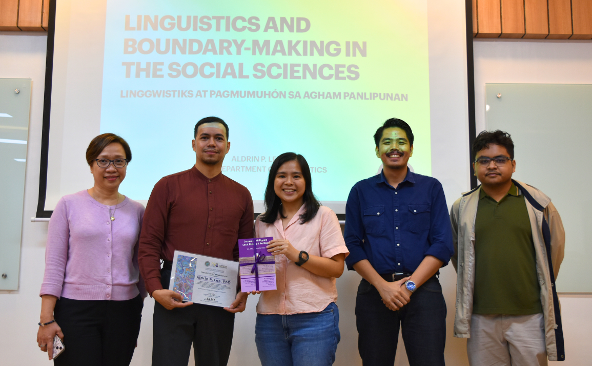 Lee on language and boundaries in the social sciences - Department of ...